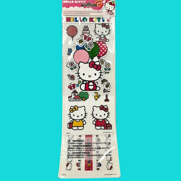Hello Kitty | Office | Hello Kitty Sticker Pack Set Of 3 Sheets | Poshmark